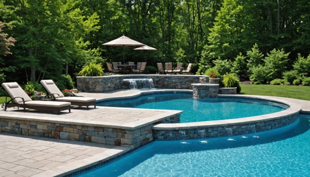 Accessoires indispensables pour une piscine creusée - Aménagement salon